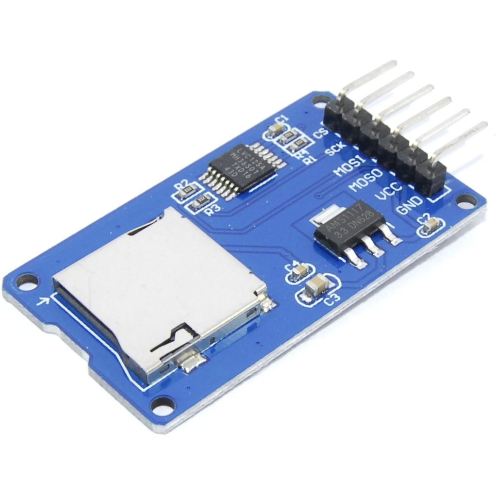 Micro TF/SD Card Memory Module SPI for Arduino – Maker Zone