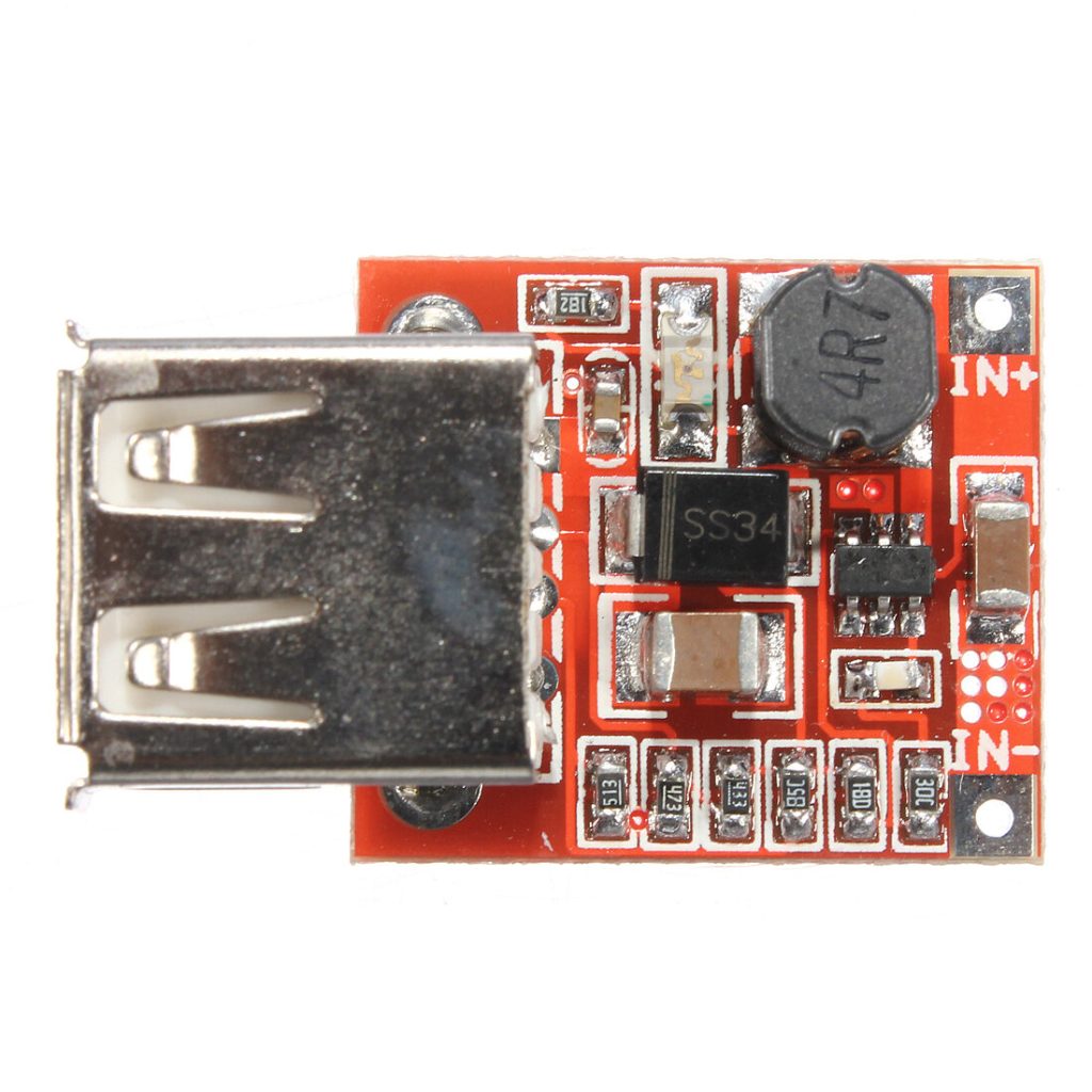 USB Boost Step-Up Power Supply Module 600ma Blue/1A Red – Maker Zone