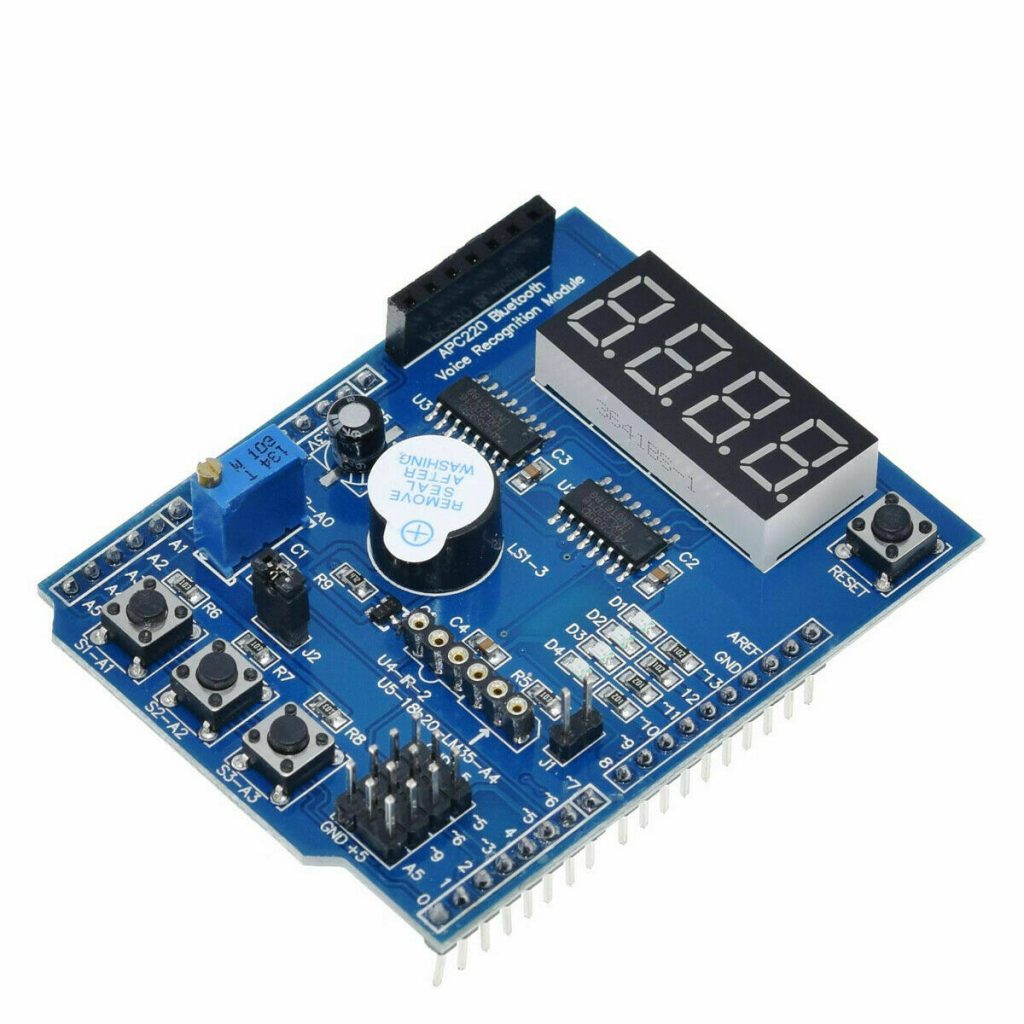 Multifunction Shield For Arduino Unoleonardomega Prototypinglearning