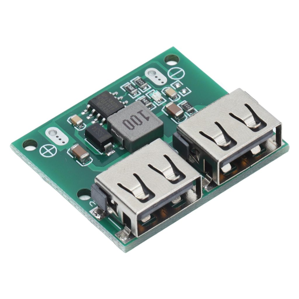 Dual USB Voltage Buck Step-Down Regulator – Maker Zone