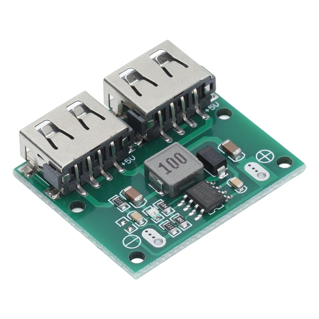 Dual USB Voltage Buck Step-Down Regulator – Maker Zone