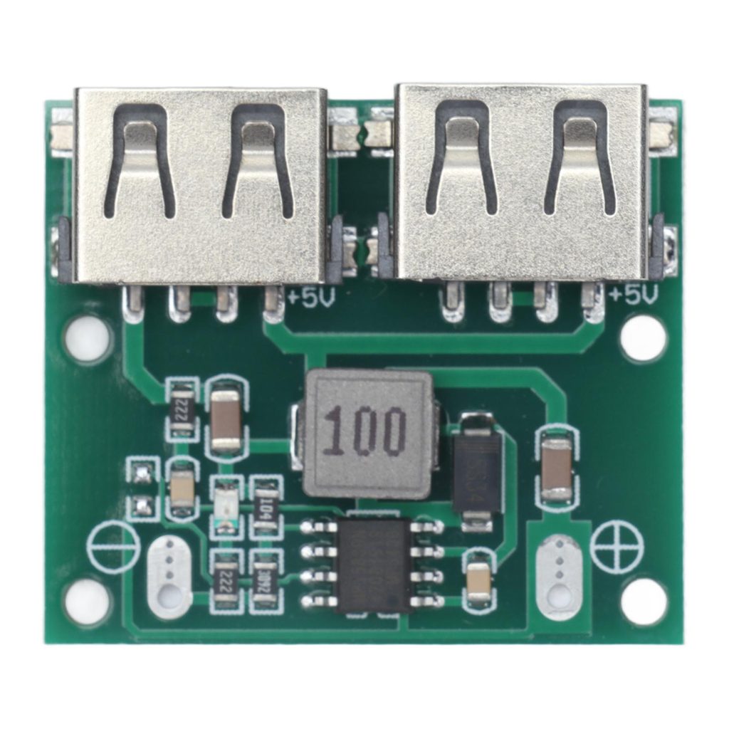 Dual USB Voltage Buck Step-Down Regulator – Maker Zone